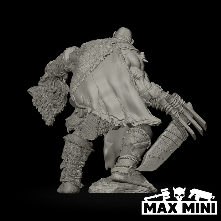 3D Printable Colossal Hunter by Max Mini